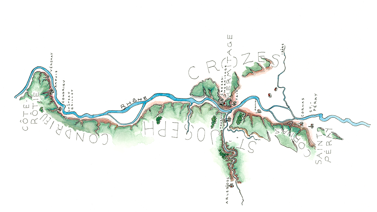 Atlas Entry: Northern Rhône – Children's Atlas of Wine